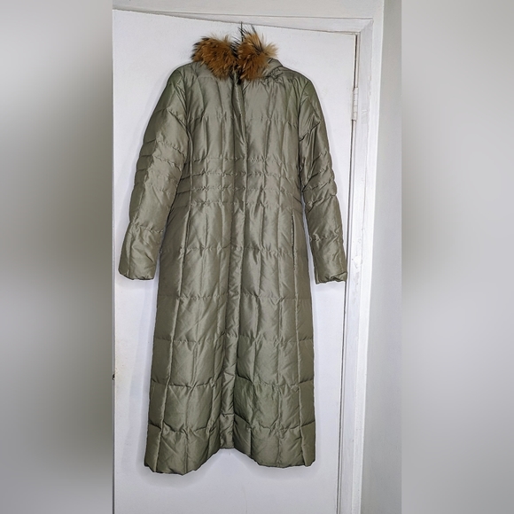 1 Madison | Jackets & Coats | Madison Down Puffer Full Length Trench ...